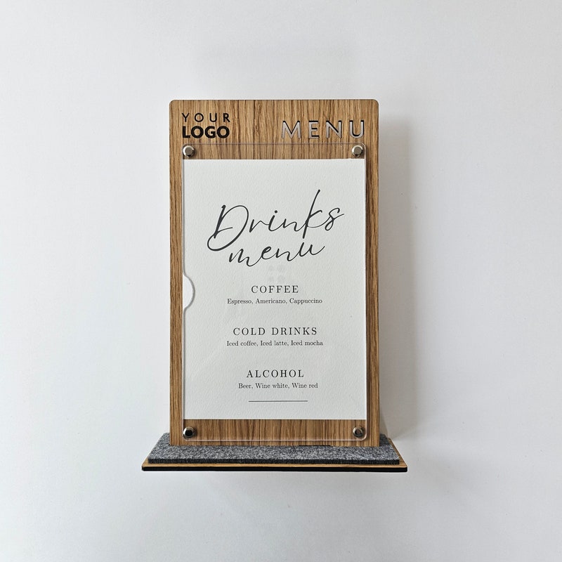 Wood Menu Sign - Etsy