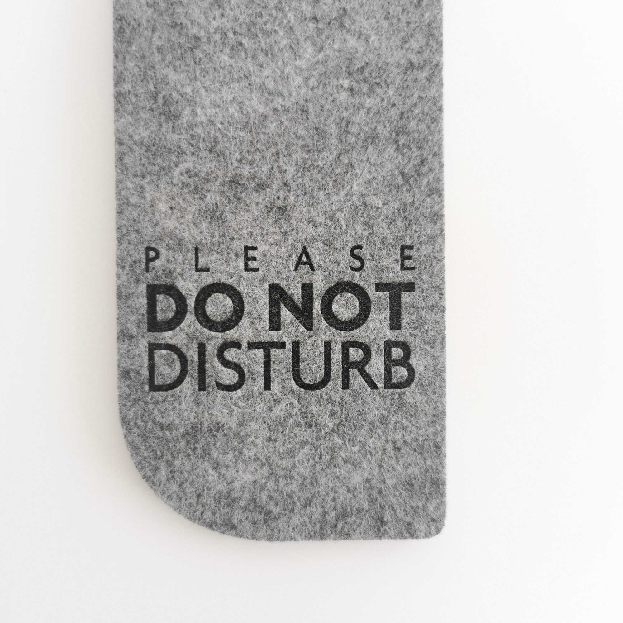 Handmade Double Sided Felt Door Sign 'please Do Not Disturb' and ...