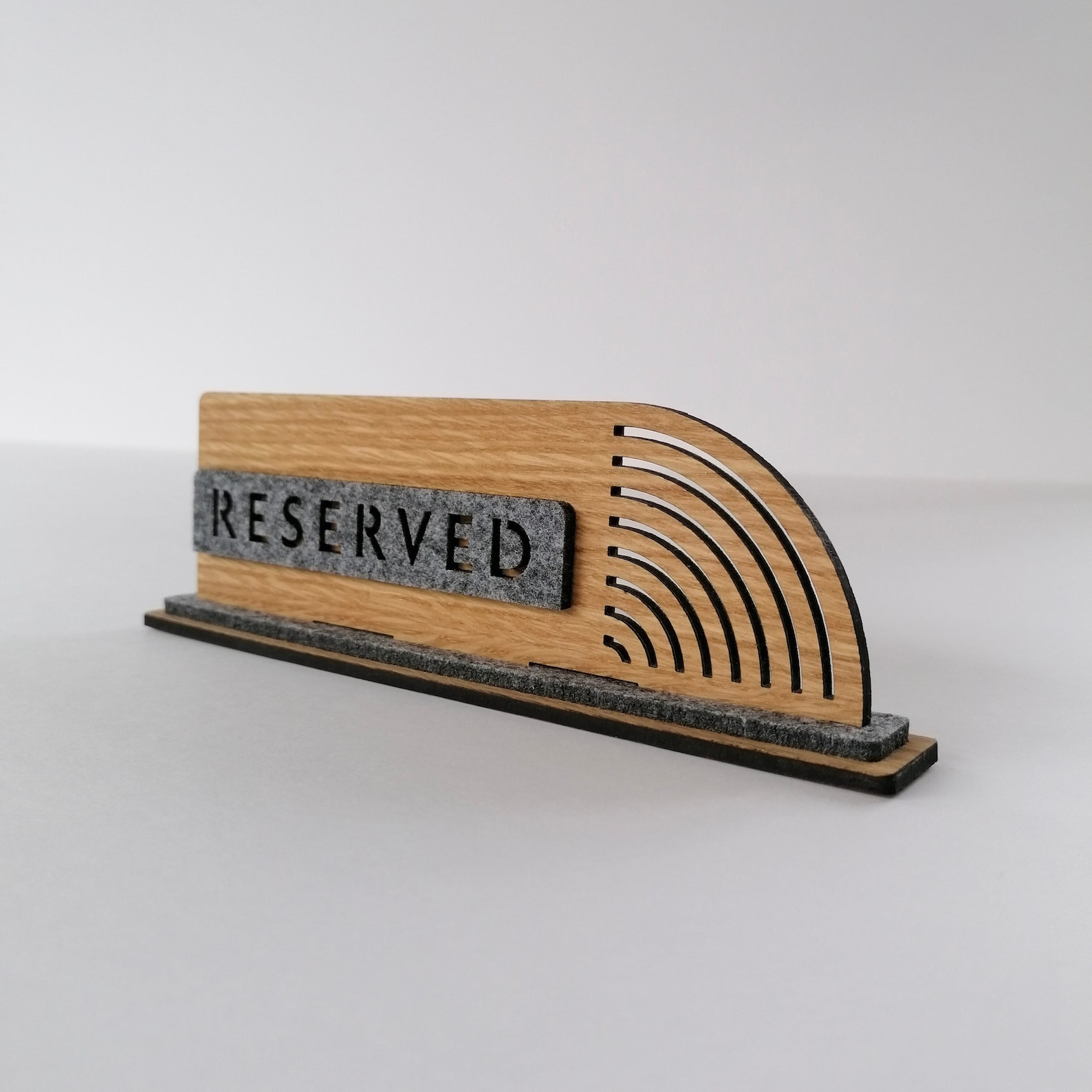 Reserved Sign for Horeca, Wooden Table Sign, Restaurant Table Sign ...