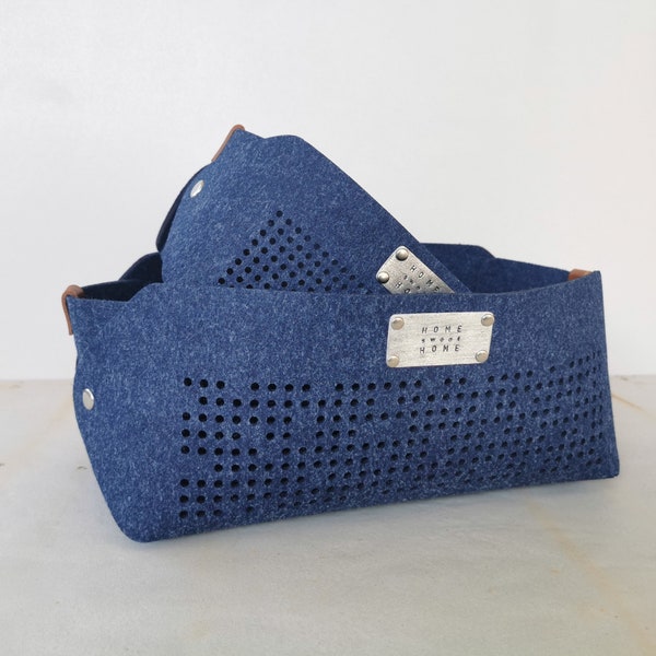Felt Storage Basket - Etsy