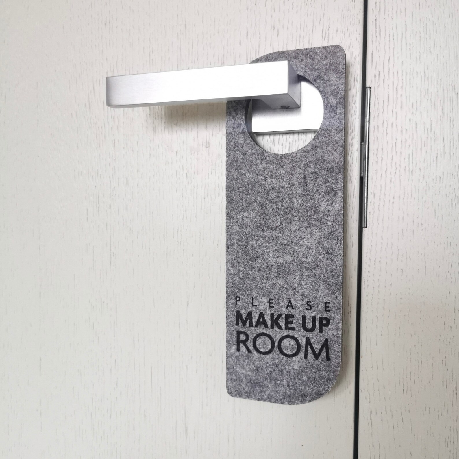 Handmade Double Sided Felt Door Sign 'please Do Not Disturb' and ...