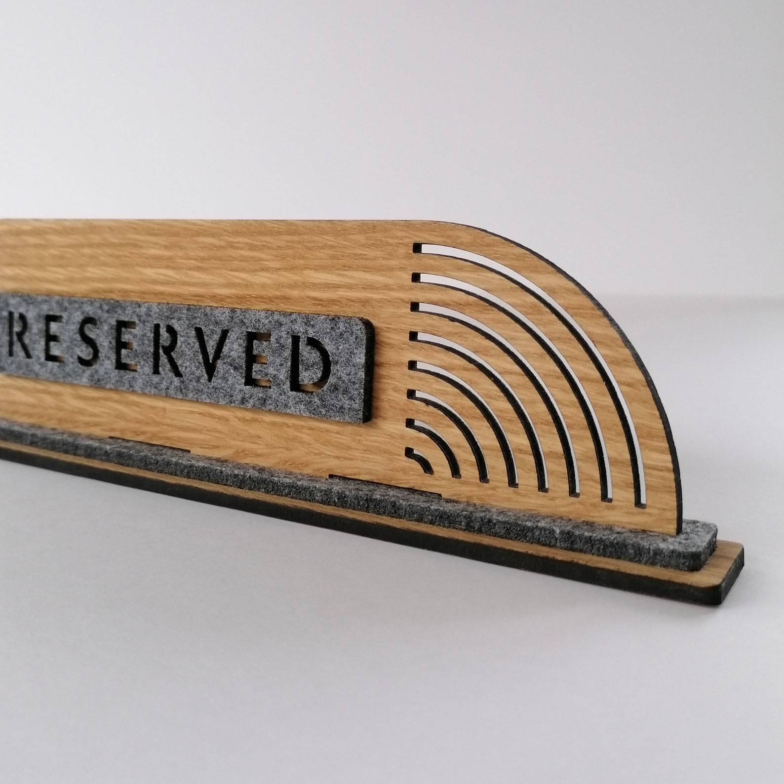 Reserved Sign for Horeca, Wooden Table Sign, Restaurant Table Sign ...