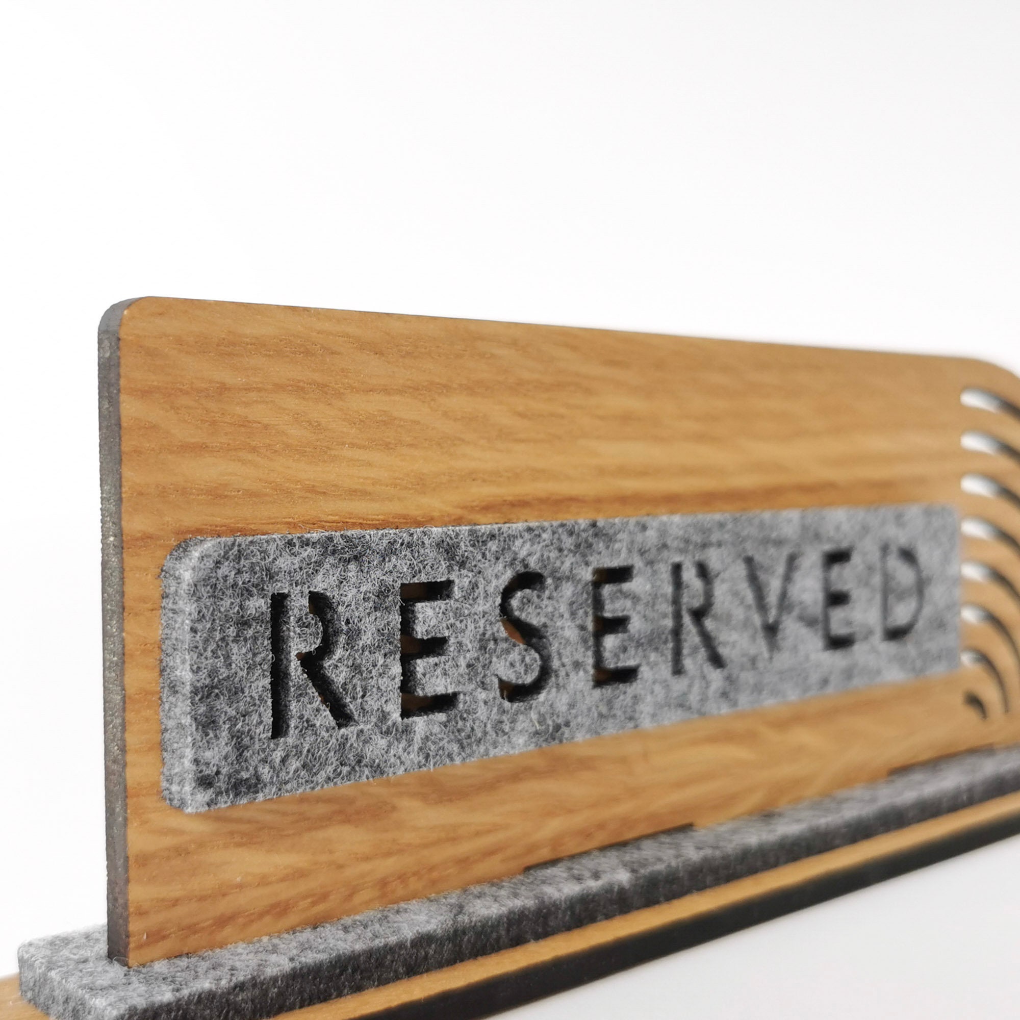 Reserved Sign for Horeca, Wooden Table Sign, Restaurant Table Sign ...