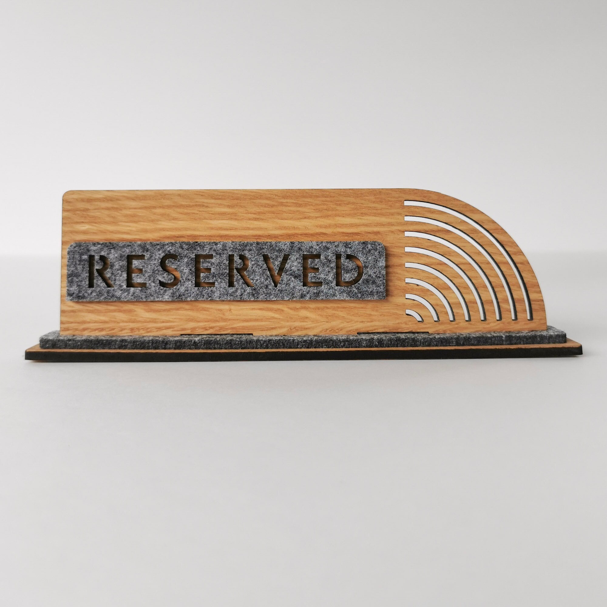 Reserved Sign for Horeca, Wooden Table Sign, Restaurant Table Sign ...