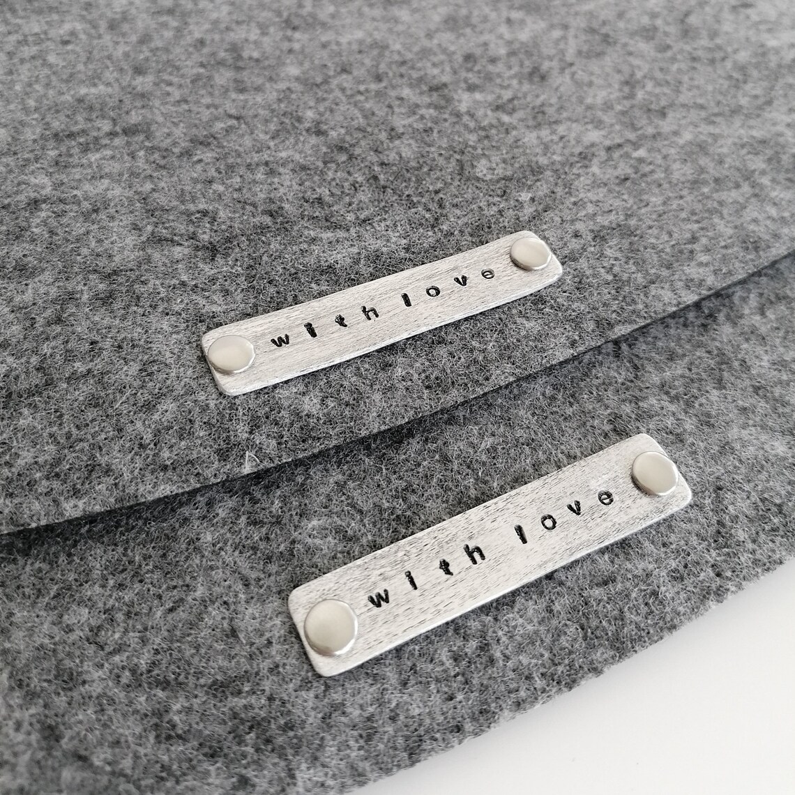 Gray Felt Irregular Oval Placemats and Coasters Set of 2 / - Etsy