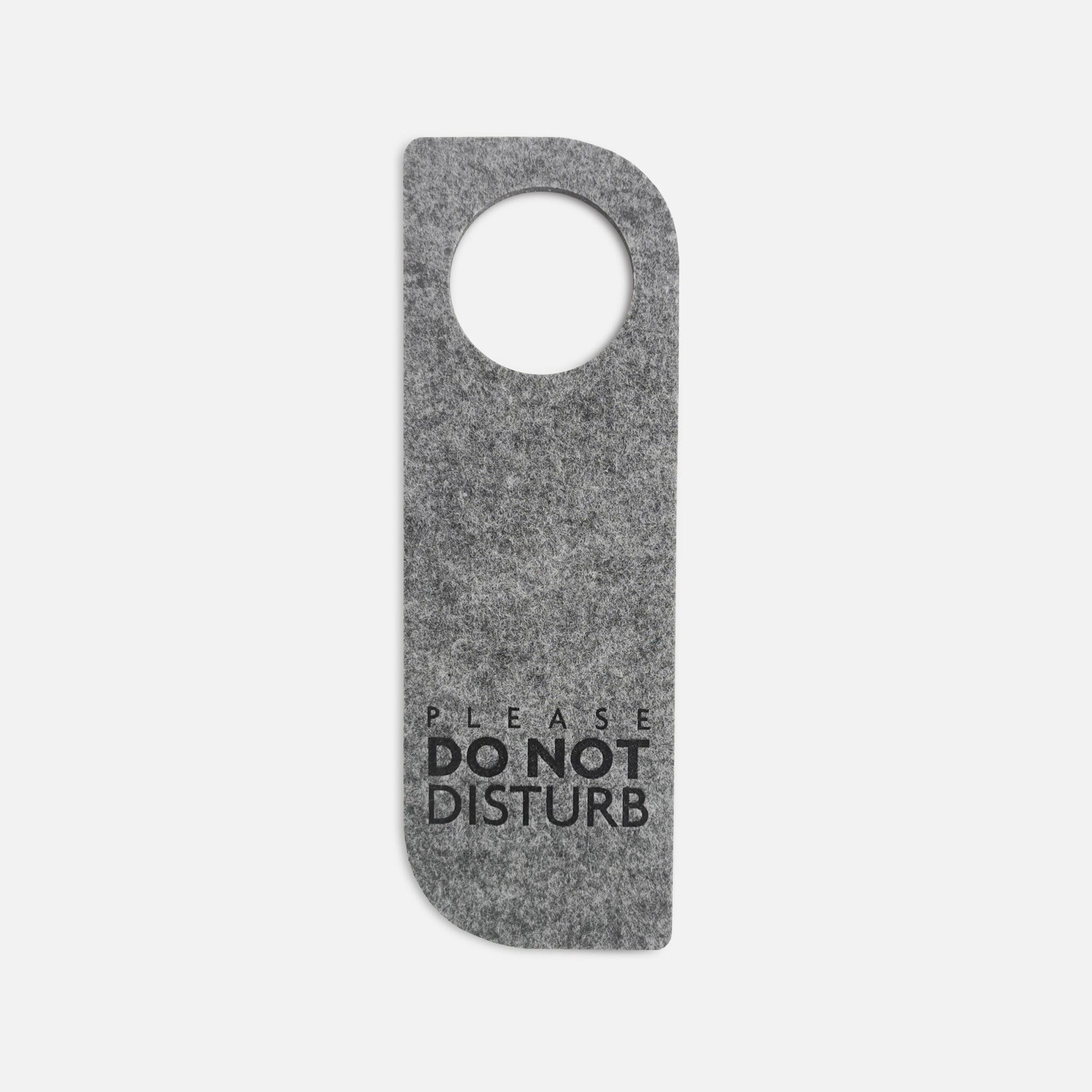 Handmade Double Sided Felt Door Sign 'please Do Not Disturb' and ...