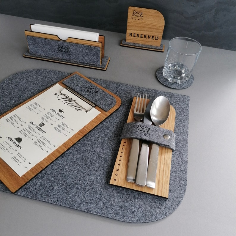 Personalized Reserved Sign for Restaurants and Bars Custom - Etsy