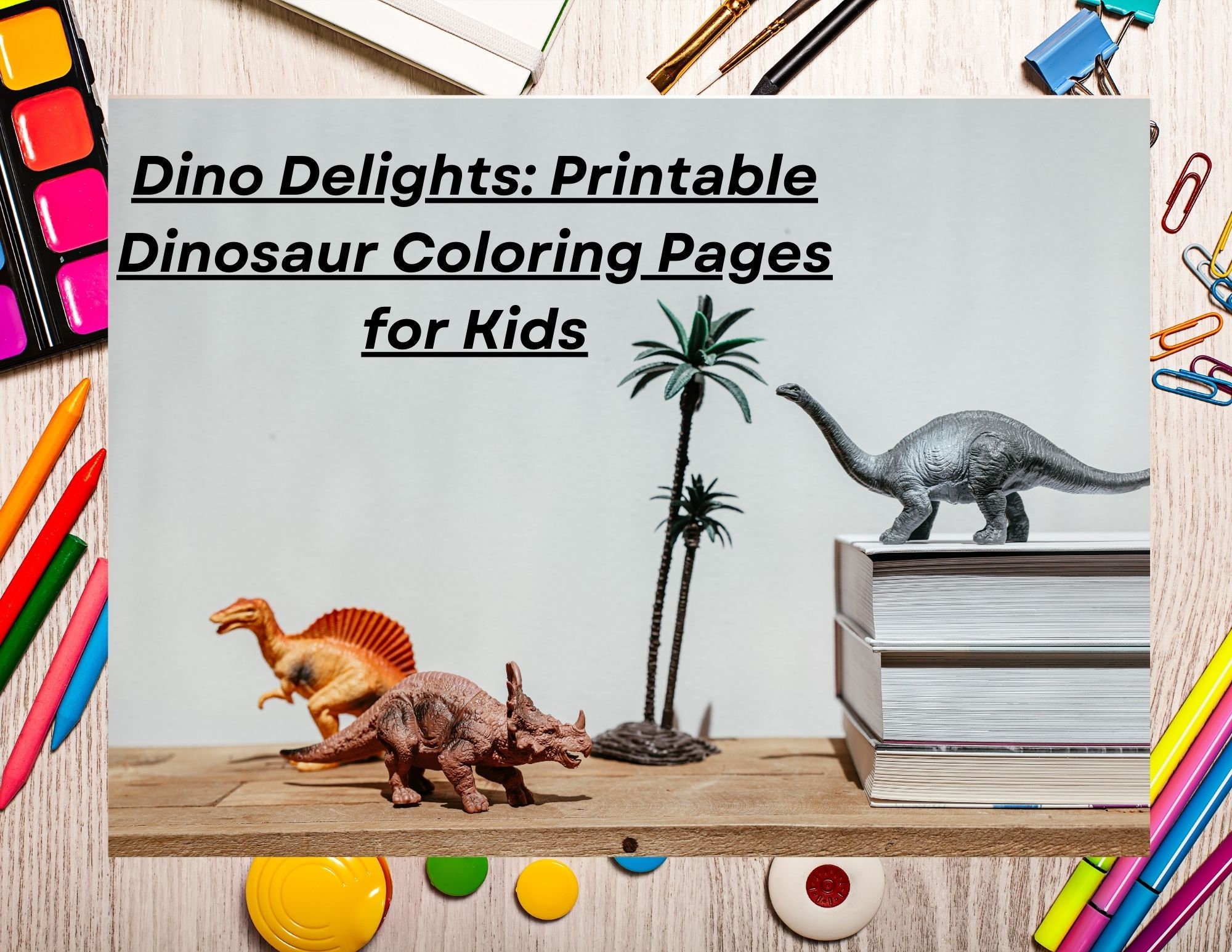 Dino Delight: Digital Dinosaur Coloring Pages for Kids - Roar Into ...