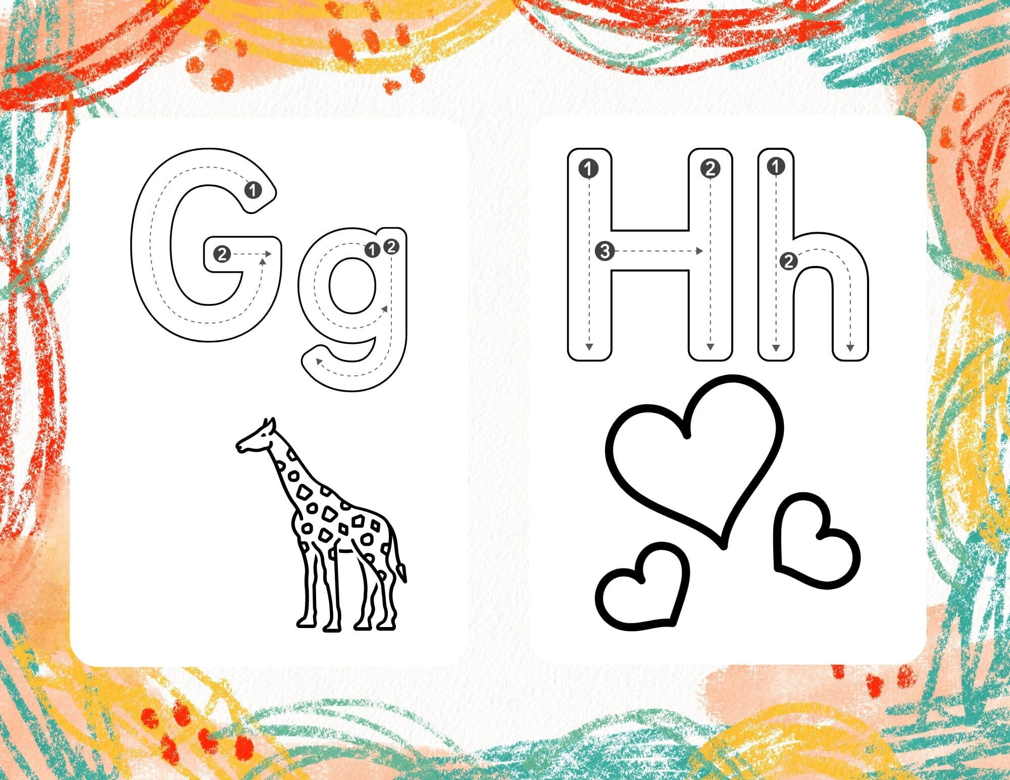 Colorful Letters: Whimsical Alphabet Delights for Kids - A Printable ...