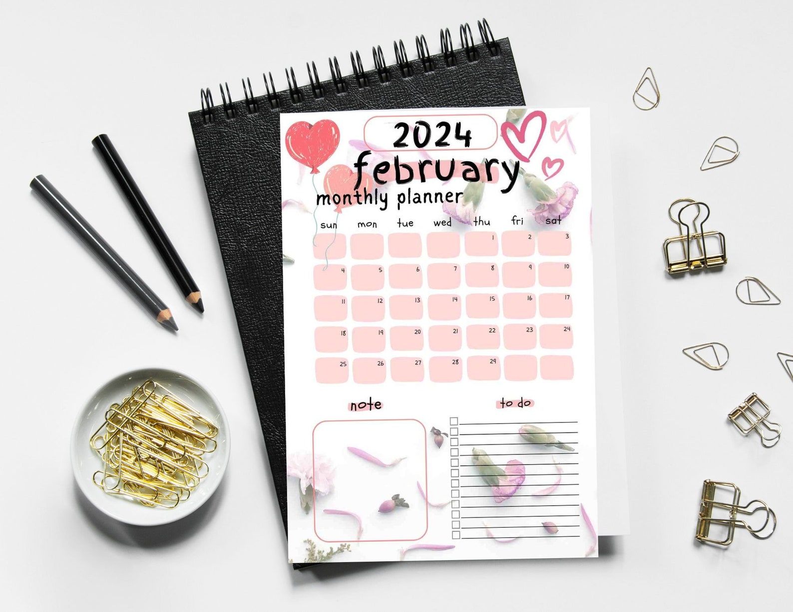 Printable February Calendar, Printable Valentine's Day Calendar ...