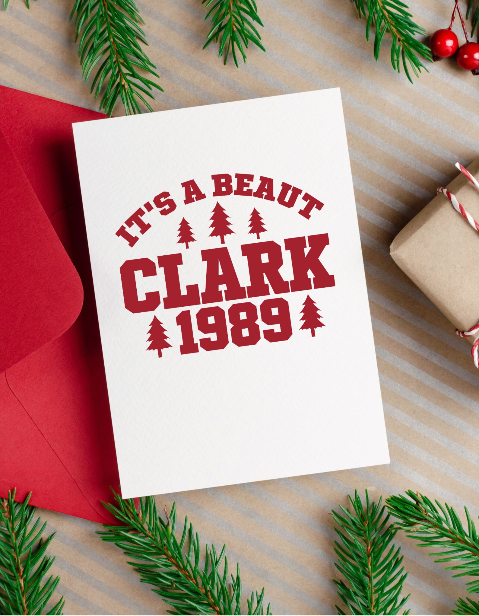 It's A Beaut Clark 1989 Svg, Christmas Tree Svg, Happy Christmas Svg ...