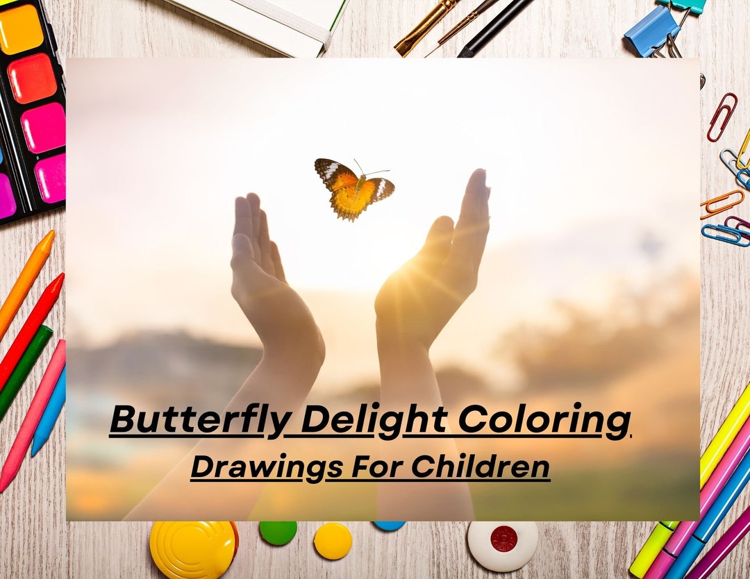 Butterfly Bliss: Printable Coloring Book for Kids - Transforming Little ...