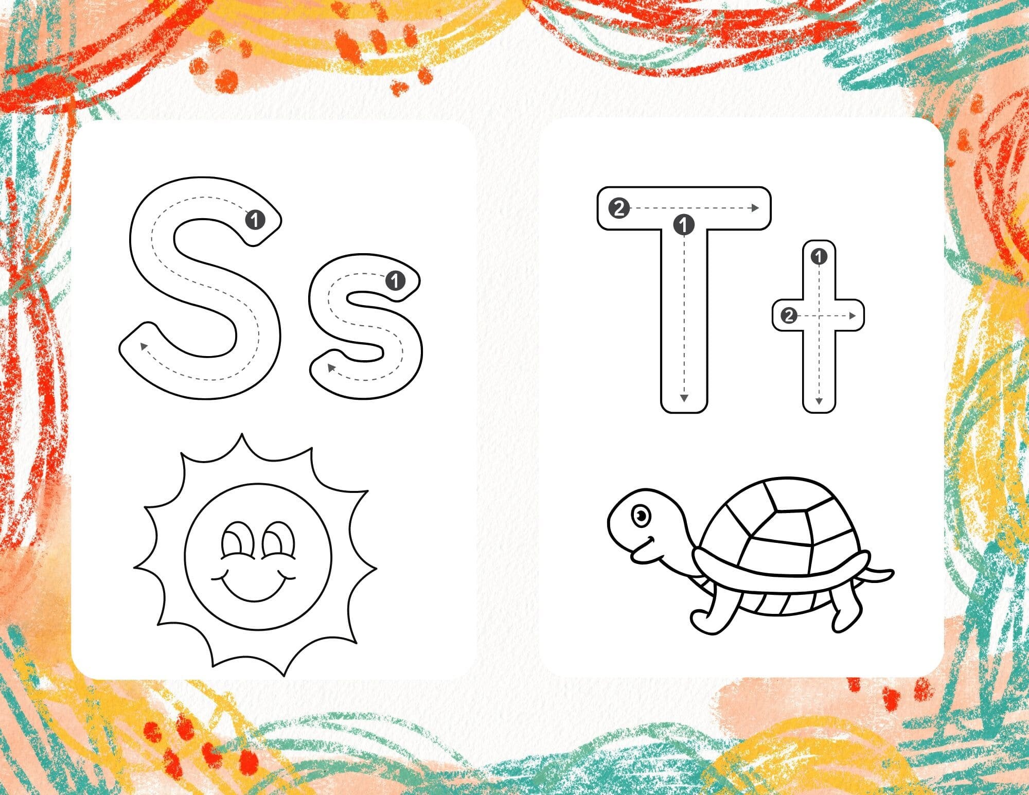 Colorful Letters: Whimsical Alphabet Delights for Kids - A Printable ...