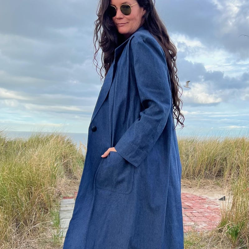 Denim Duster - Etsy