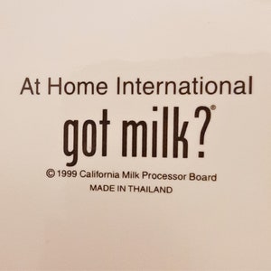 Got Milk Oreo Pitcher Ceramic 1999 California Milk Processor Board - Etsy