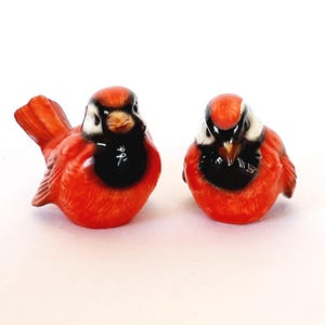 Goebel Red Birds Porcelain Figurines Set of 2 Vintage Made in West ...