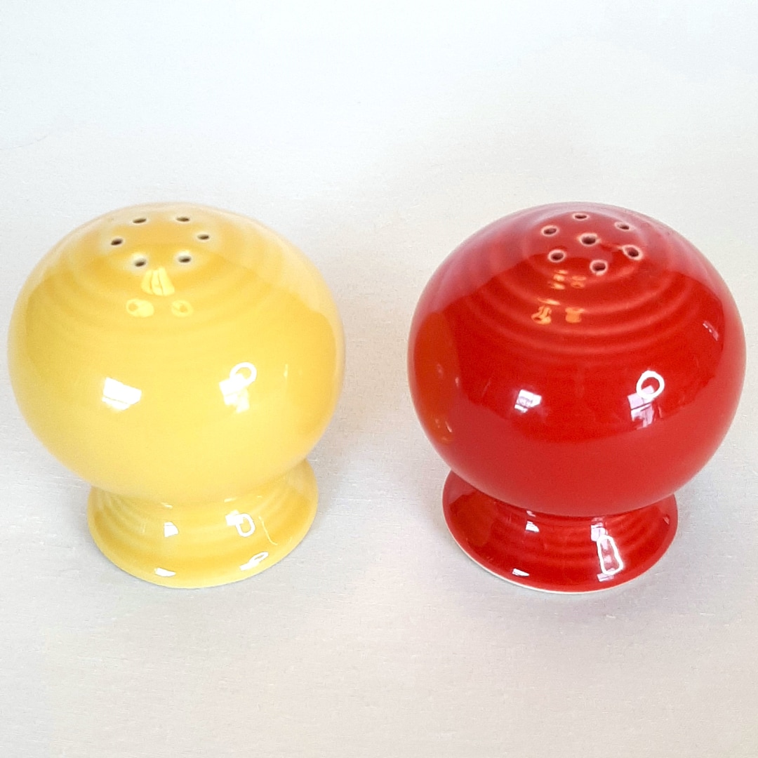 Fiesta Ware Salt And Pepper Shakers