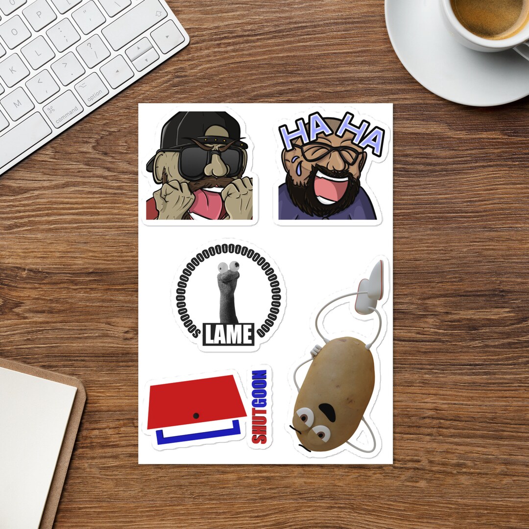 The Whole Gang Sticker Sheet - Etsy