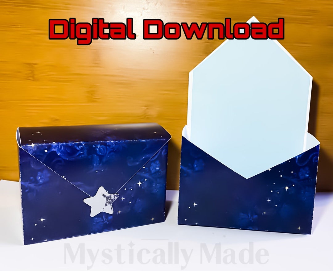 Envelope Hamper/flower Box SVG & Design - Cutting File - Hamper SVG ...