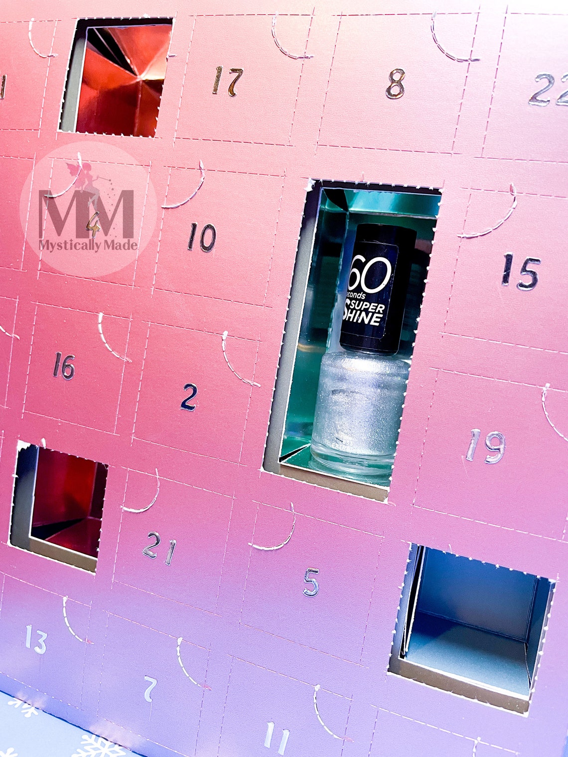 24 Day Advent Calendar SVG Digital File Svg Christmas | Etsy