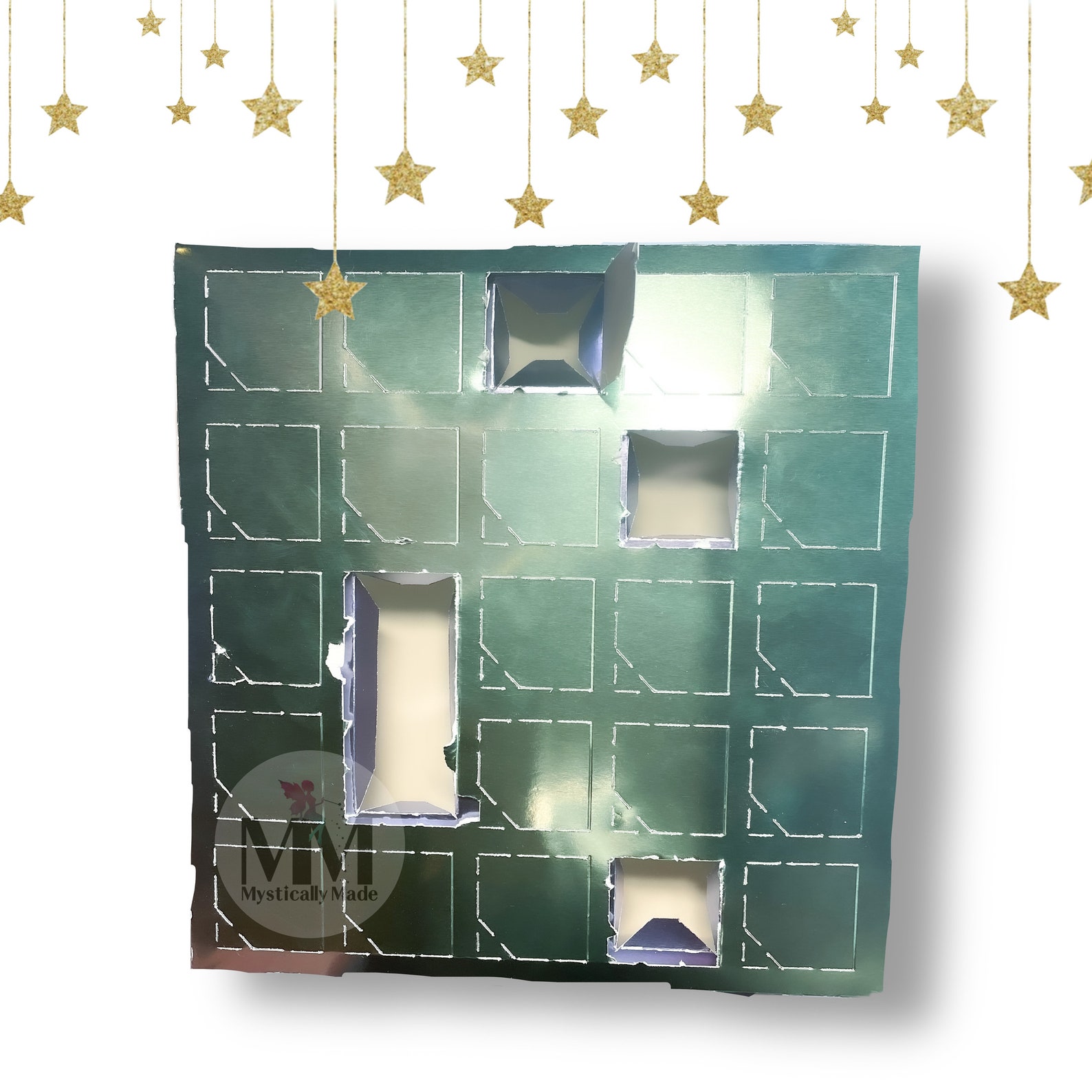 24 Day Advent Calendar SVG Digital File Svg Christmas - Etsy