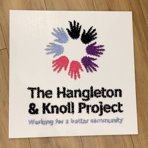 Custom Logo String Art - Etsy