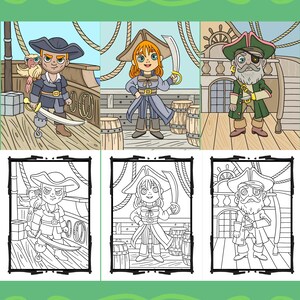 Pirates Coloring, Pirate Coloring, Adventure Coloring, Pirate ...