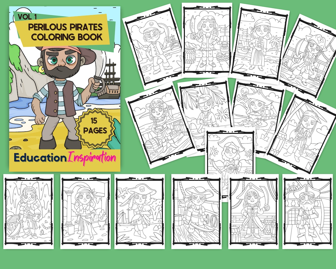 Pirates Coloring, Pirate Coloring, Adventure Coloring, Pirate ...