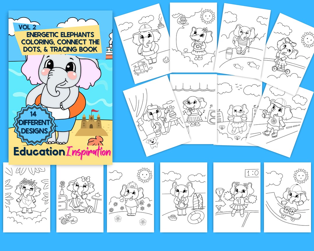 Elephant Coloring, Elephants Coloring, Animal Coloring, African ...