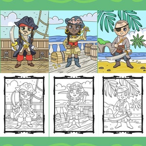 Pirates Coloring, Pirate Coloring, Adventure Coloring, Pirate ...