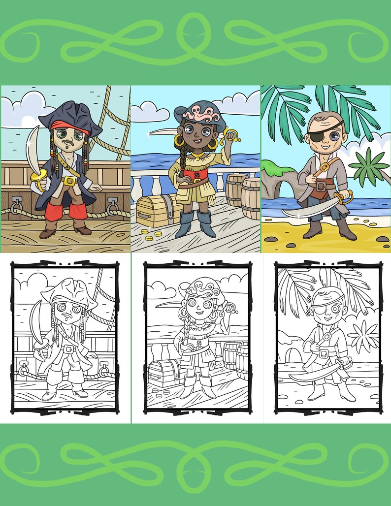 Pirates Coloring, Pirate Coloring, Adventure Coloring, Pirate ...