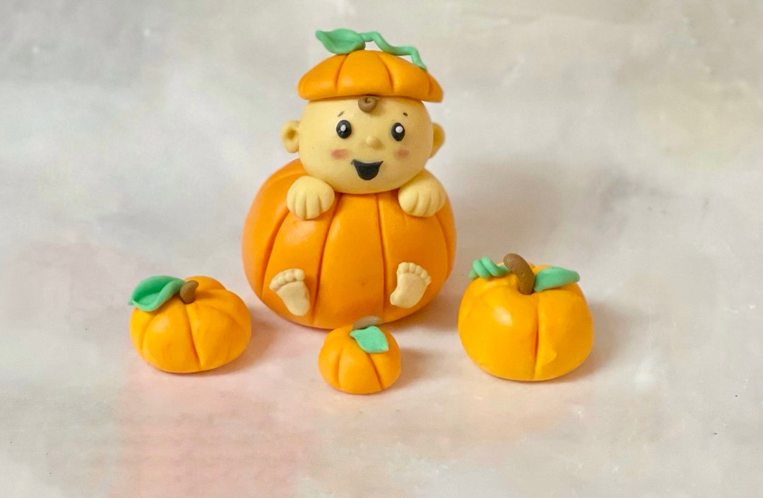 Little Pumpkin Baby Shower Cake Topper Fall - Etsy
