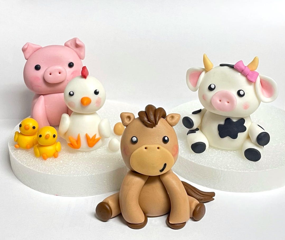 Cute Farm Animals - Etsy