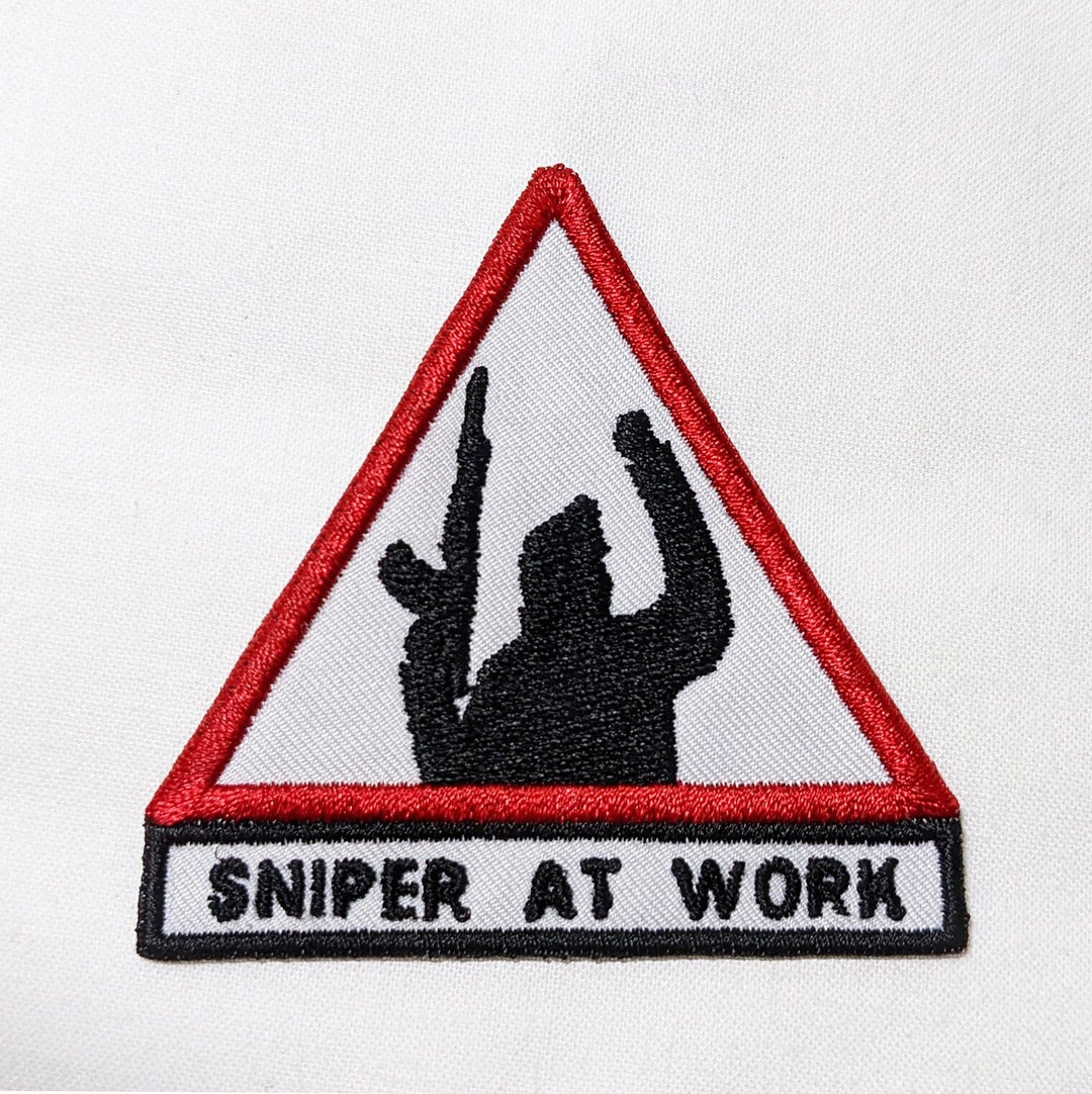 SNIPER AT WORK Southern Armagh Embroidered Patch - Etsy