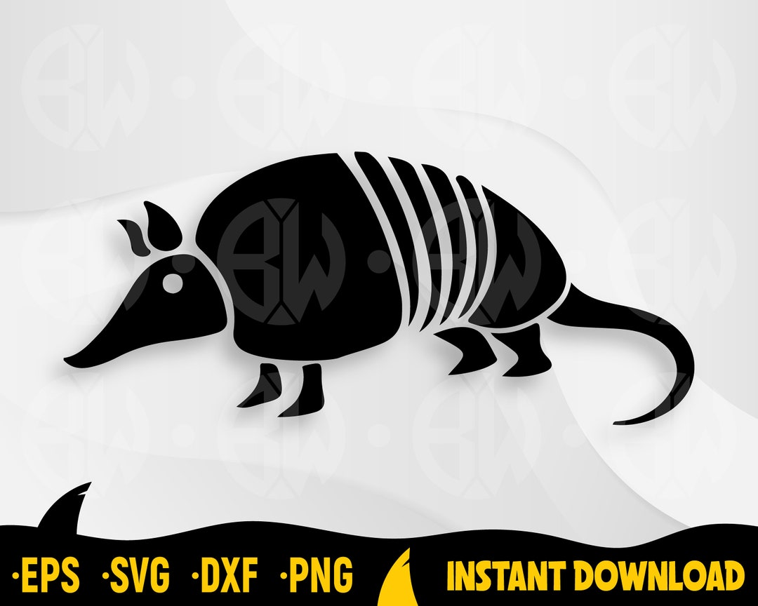 Armadillo Svg, Armadillo Animal Svg, Cut Files for Cricut, Eps, Png ...