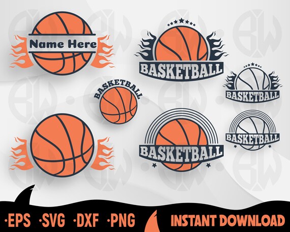 Basketball SVG File Digital Download for Cricut and | Etsy