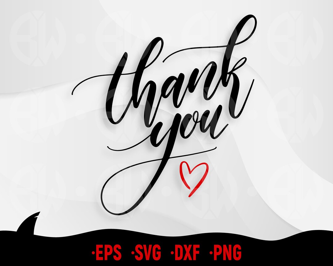 Danke SVG, Danke Silhouette, Cricut geschnitten Datei, Danke ClipArt ...