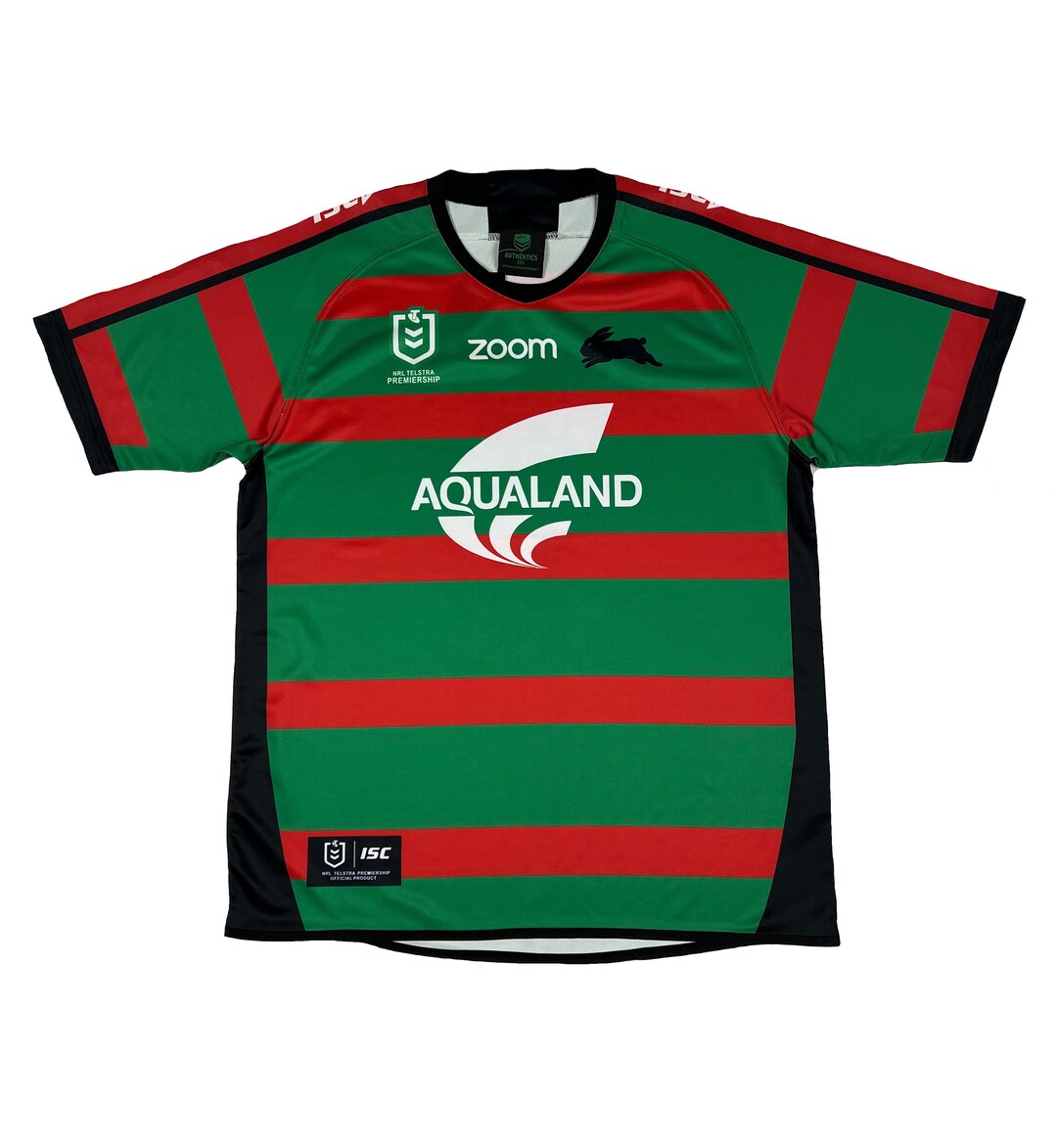 Mens ISC South Sydney Rabbitohs Rugby Shirt Jersey Green NRL Size Xl ...
