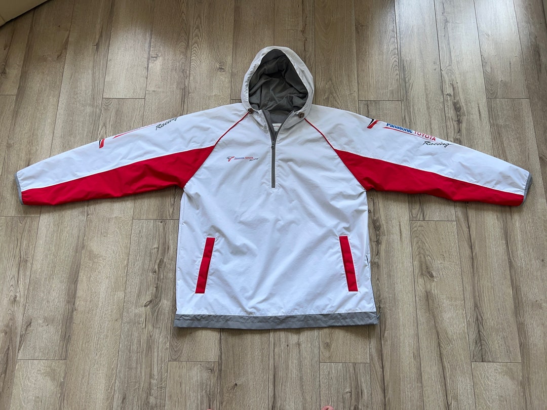 Mens Panasonic Toyota Racing Formula 1 F1 Jacket Anorak Windbreaker ...