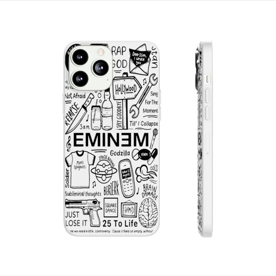 Eminem, Eminem Phone Case, Eminem Rapper. Designed & Sold By Thien