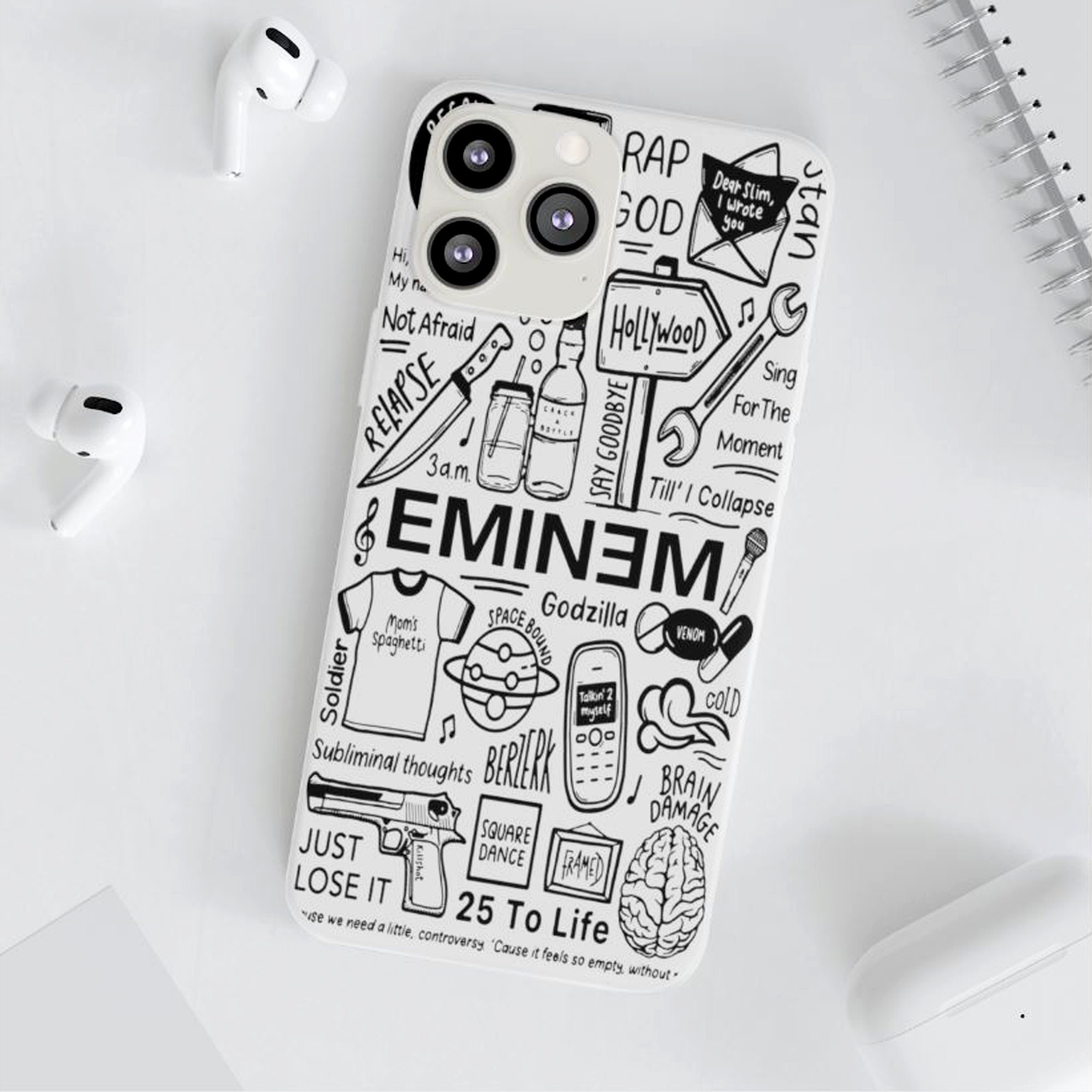 Eminem, Eminem Phone Case, Eminem Rapper. sold by Nambcvt | SKU 434389 ...