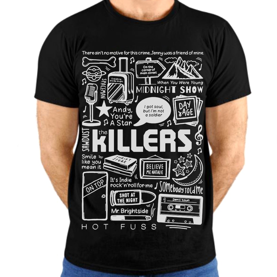 The Killers, The Killers Unisex, The Killers Tee, The Killers Shirt ...