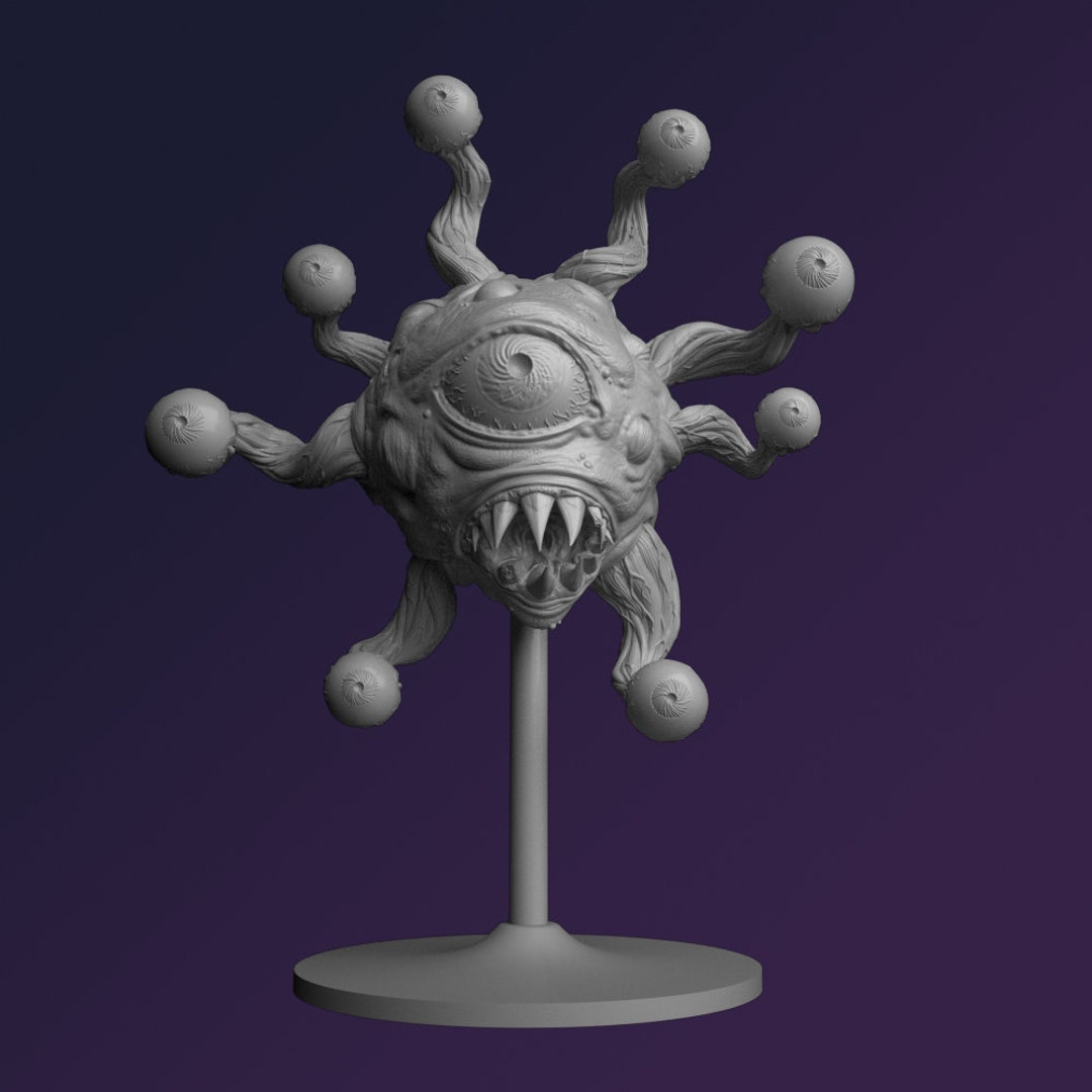 Eye Lord Huge Beholder-kin Tyrant Miniature File - Etsy