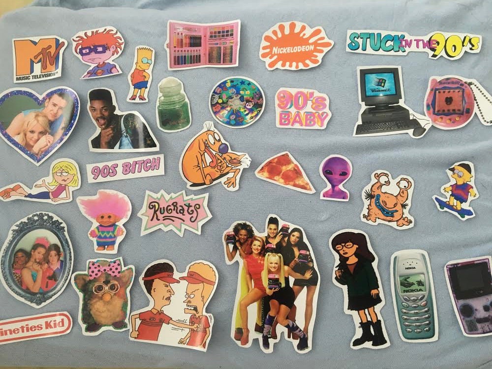 90s Sticker Pack 29pc | Etsy