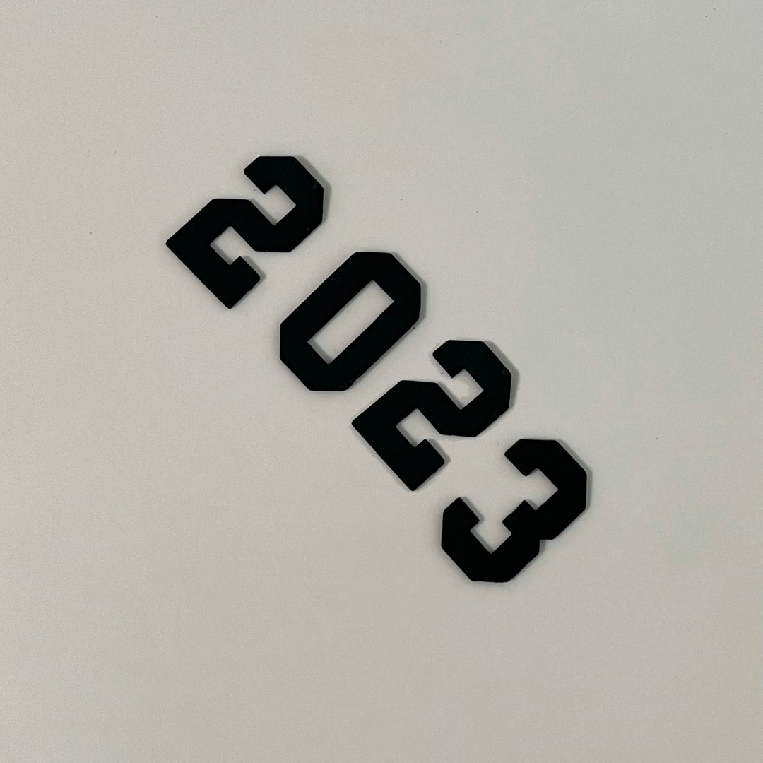 Edible Graduation Fondant Number Decoration for Birthday Cake/ Cupcakes ...