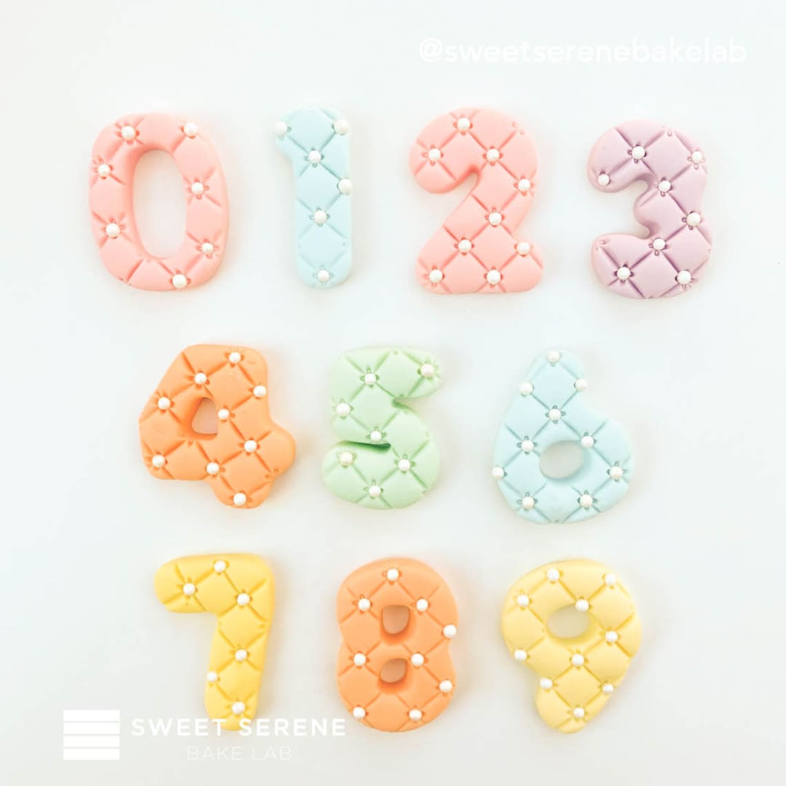 Edible Fondant Number 3D Decoration for Birthday Cake/ - Etsy