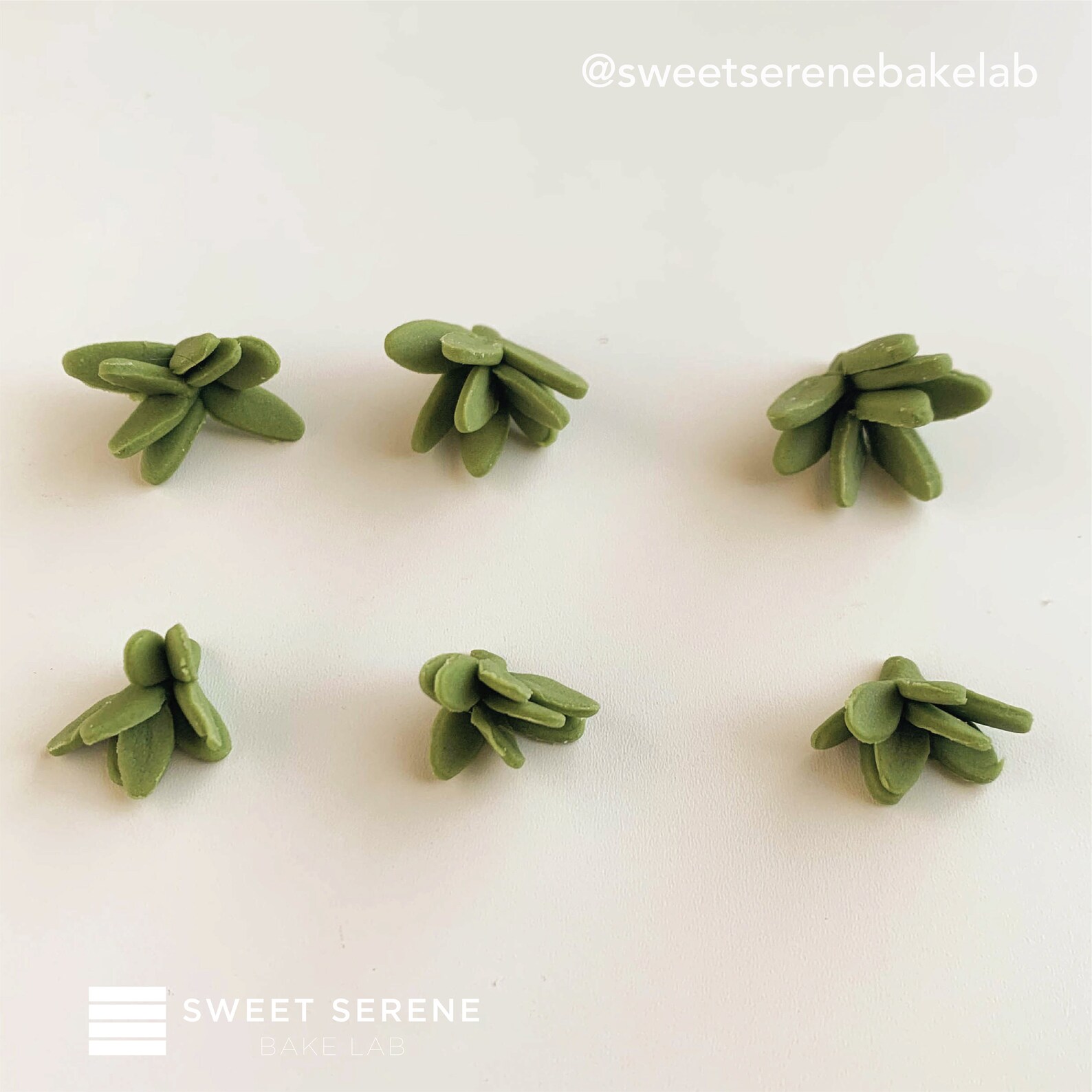 Edible Fondant Grass 3D Decoration for Birthday Cake/ Cupcakes Topper ...