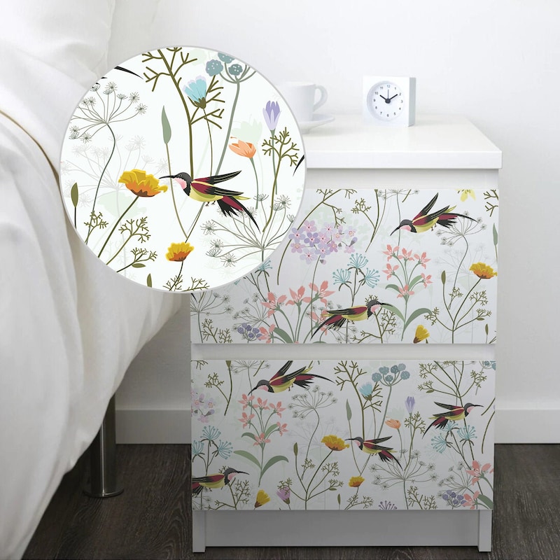 Malm Dresser Decal - Etsy