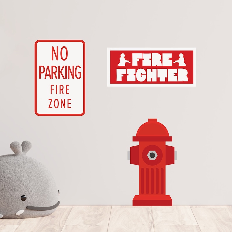 Fire Truck Kura Bed Decals Kura Decals for Boys Bedroom Fire | Etsy UK