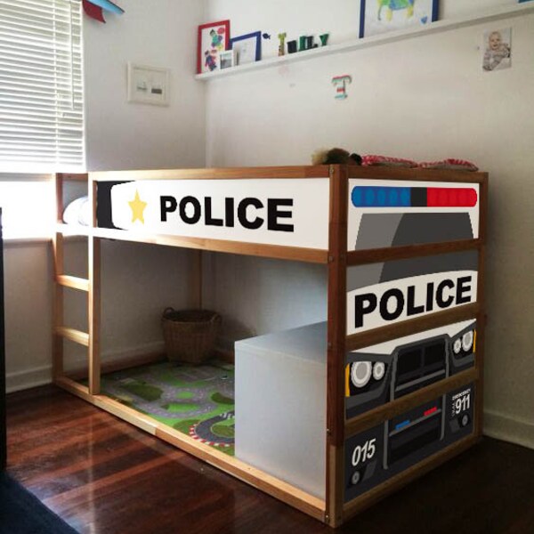Police Car Decal - Etsy